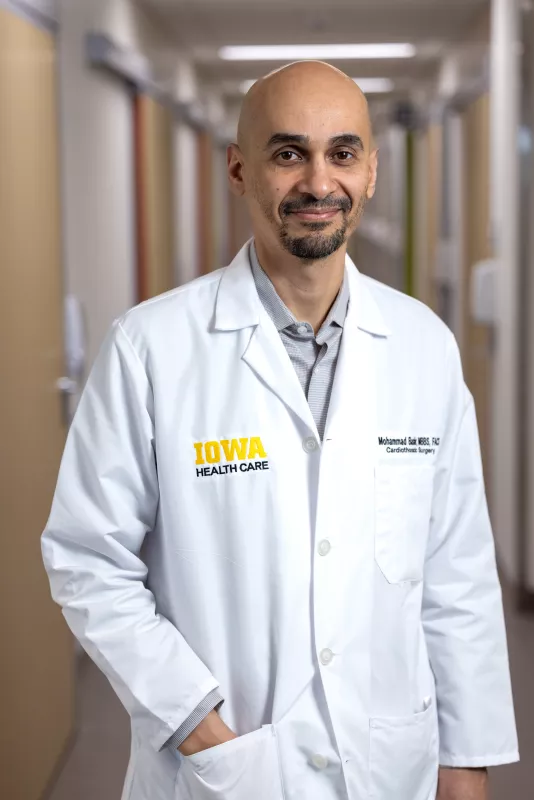 Cardiothoracic surgeon says UI Health Care team has heart | University of Iowa Health Care